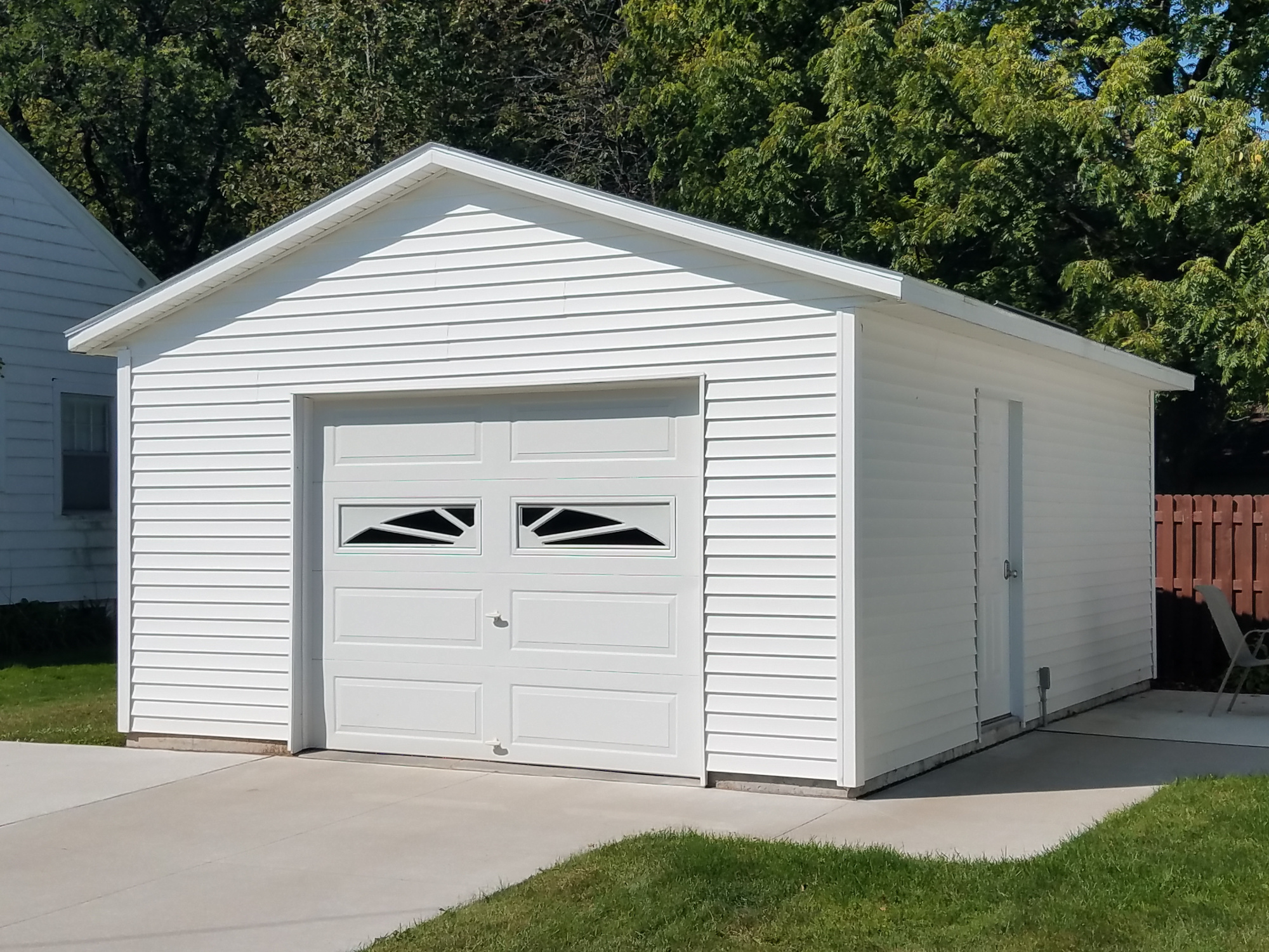 1 Car Garage Decorative Door | American Garage Builders