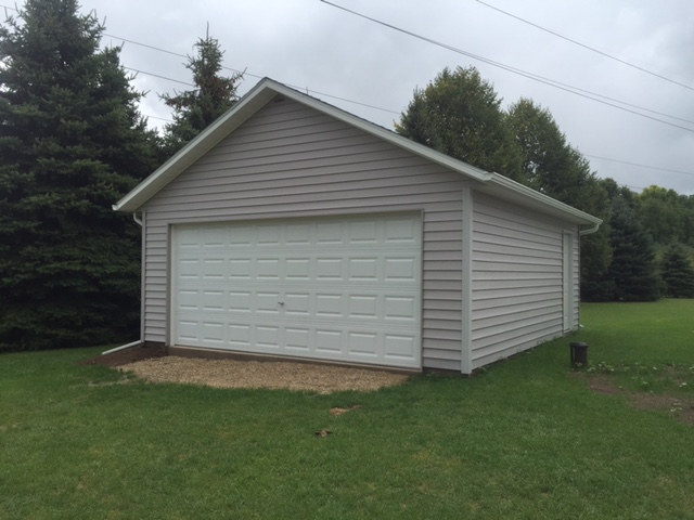 2 Car Detached Garage | American Garage Builders